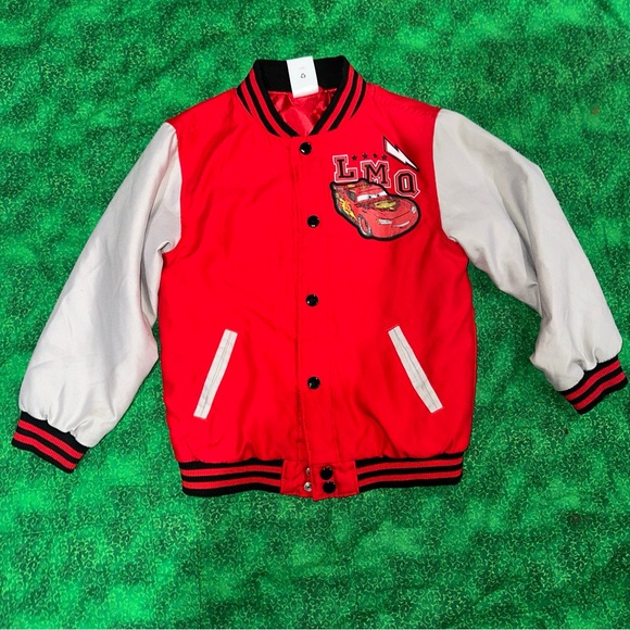 Disney | Jackets & Coats | Disney Store Pixar Cars Lightning Mcqueen ...